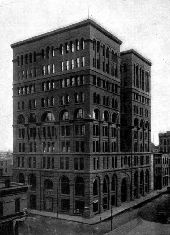 Fourth Street Faces From Germania Life Insurance Building In Saint Paul ...