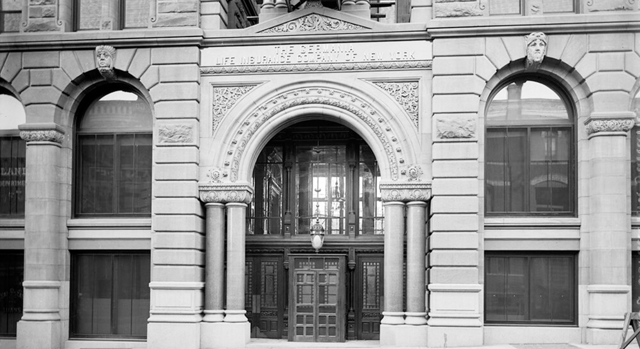 Fourth Street Faces From Germania Life Insurance Building In Saint Paul ...